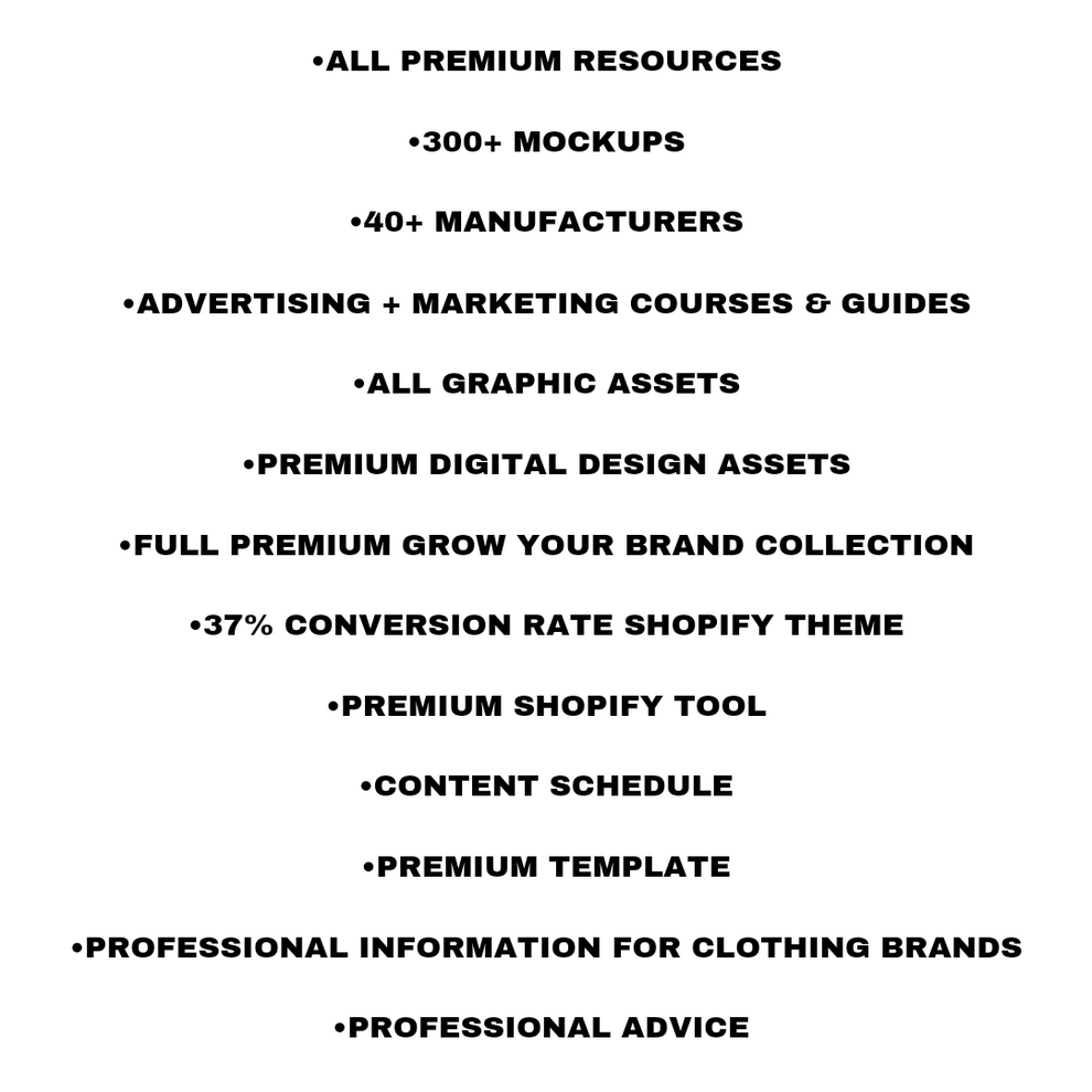 MASTER BRAND BUNDLE 1.0 – ClothingBrandz